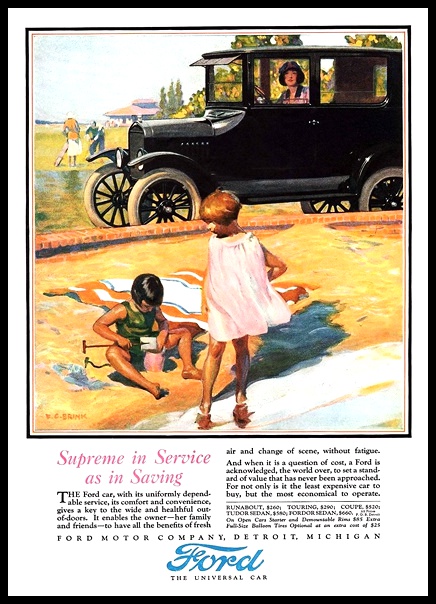 1920s Advertisements Ford
