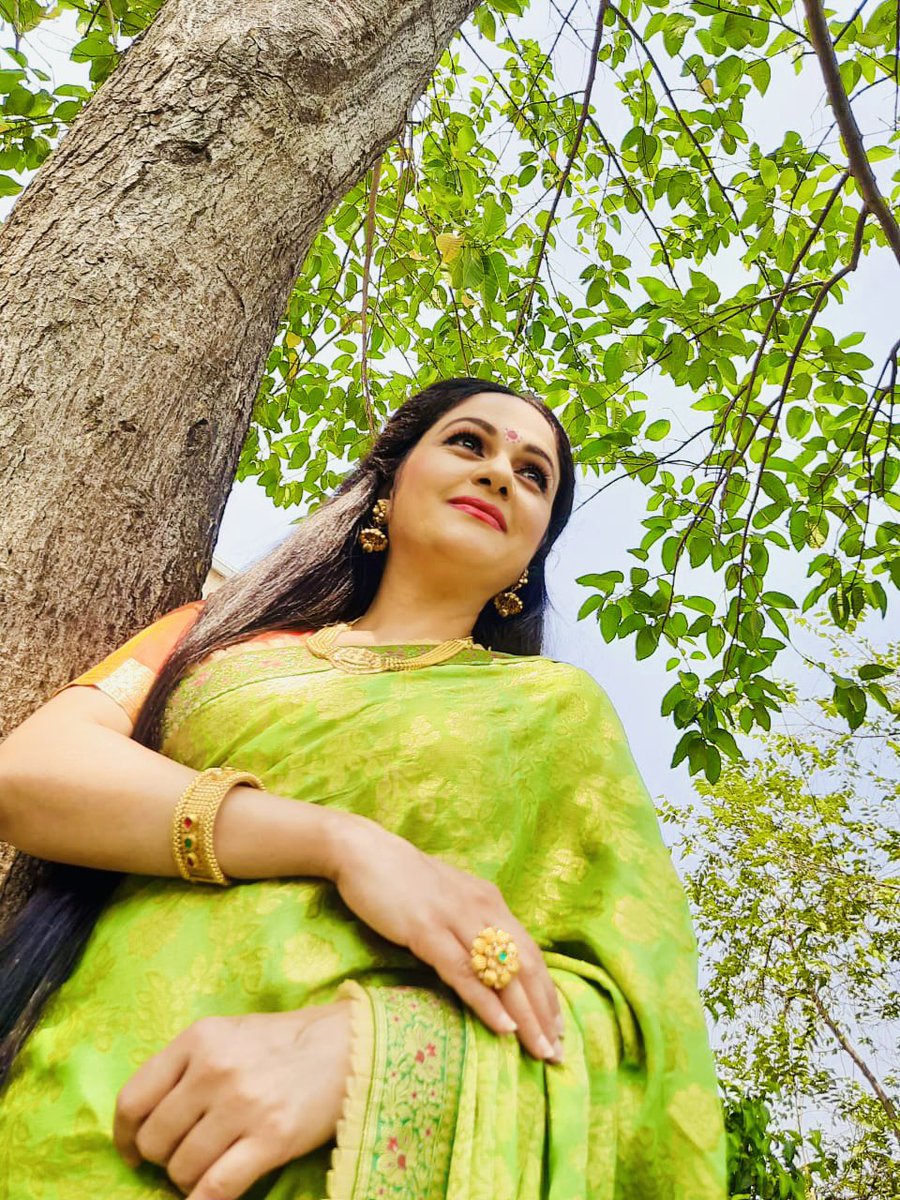 Gracy Singh In Green Saree