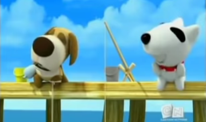 Monk Little Dog Animation