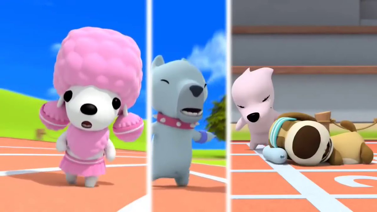 Monk Little Dog Animation