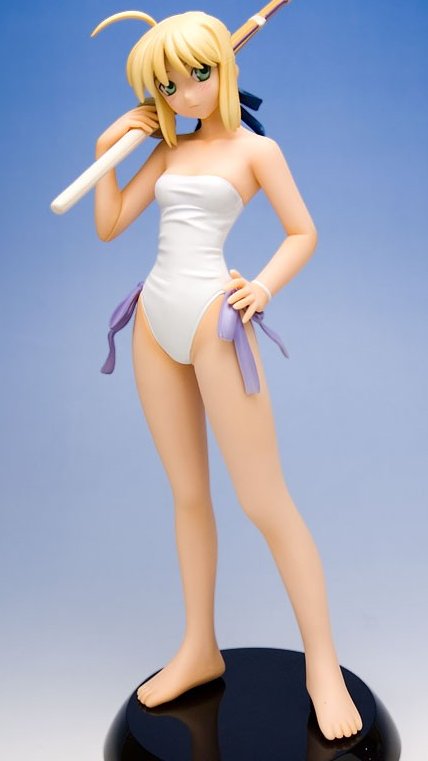 FateFigs, GudaGuda ver. on Twitter: "Fate/Hollow Ataraxia, Saber - 1/6 - White Swimsuit Ver."