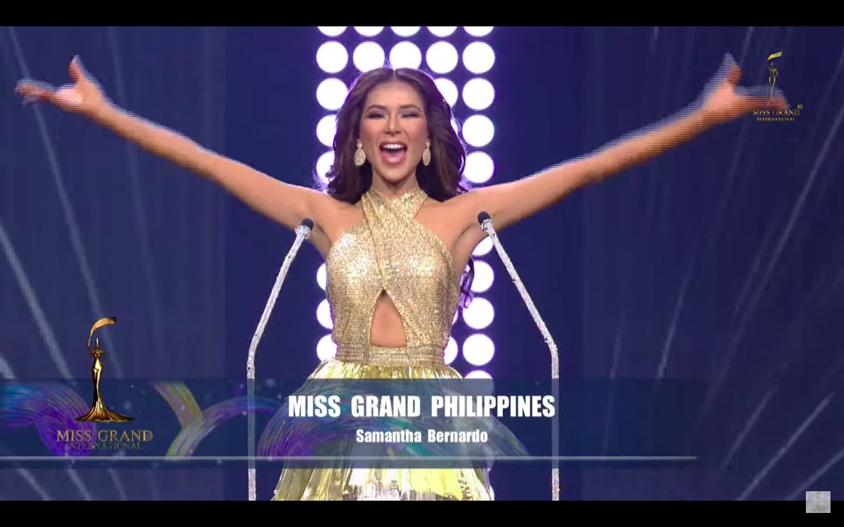 LOOK: Miss Grand Philippines Samantha Bernardo during the ...