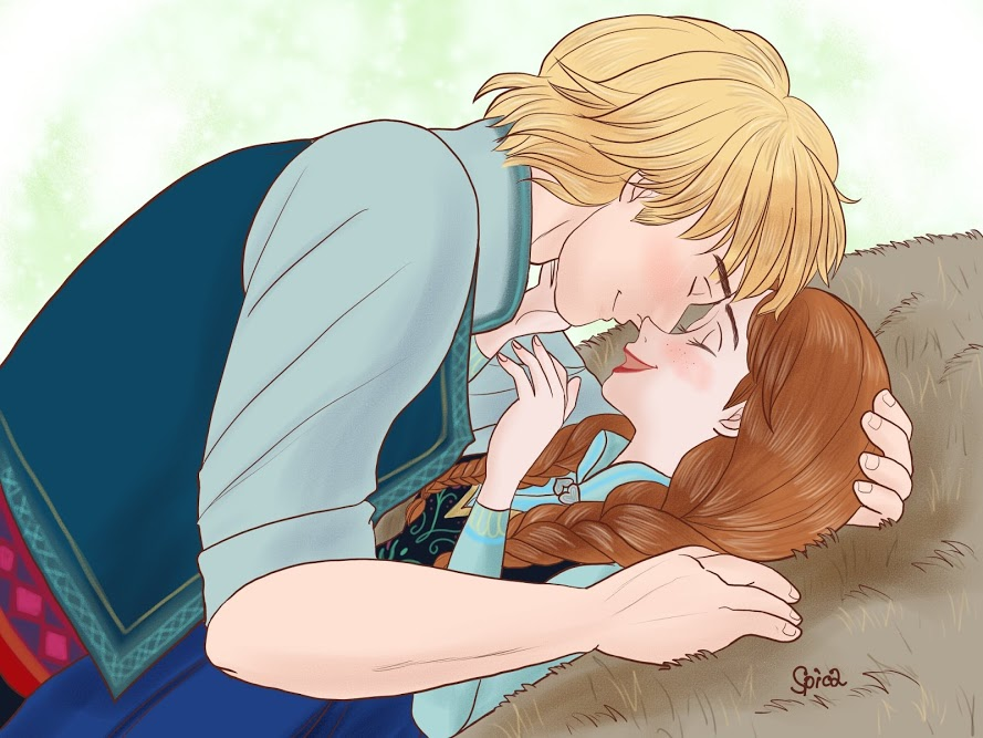 Kristoff And Anna Frozen Fan Art