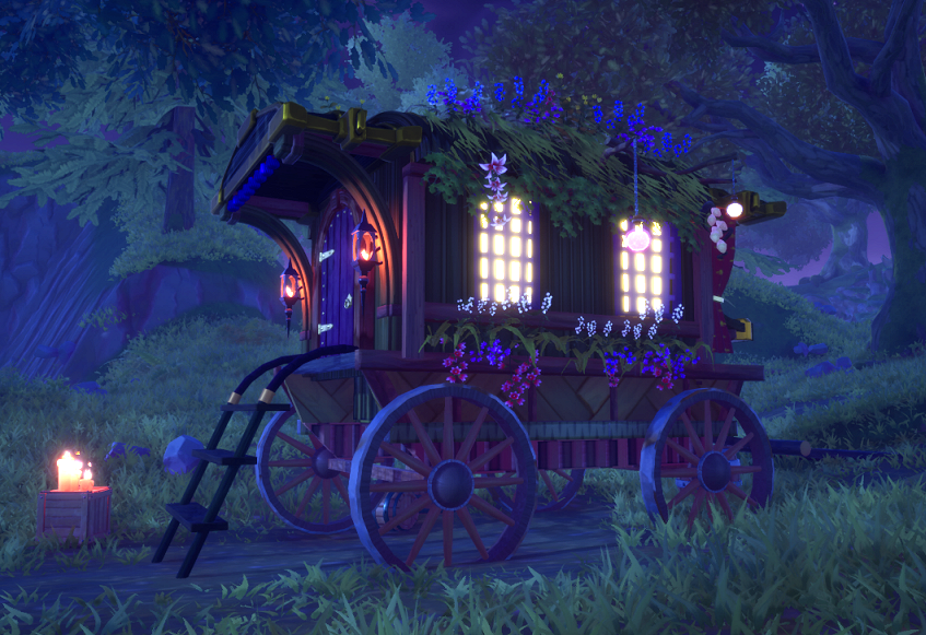Fantasy Gypsy Wagon