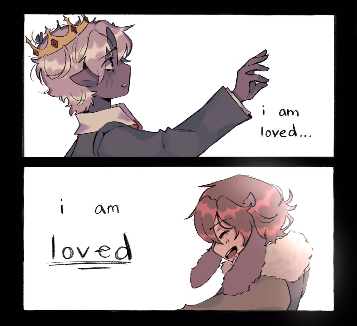 「beeduo comic based on the lyrics from Me and My Husband by m」👑&🐝 ...