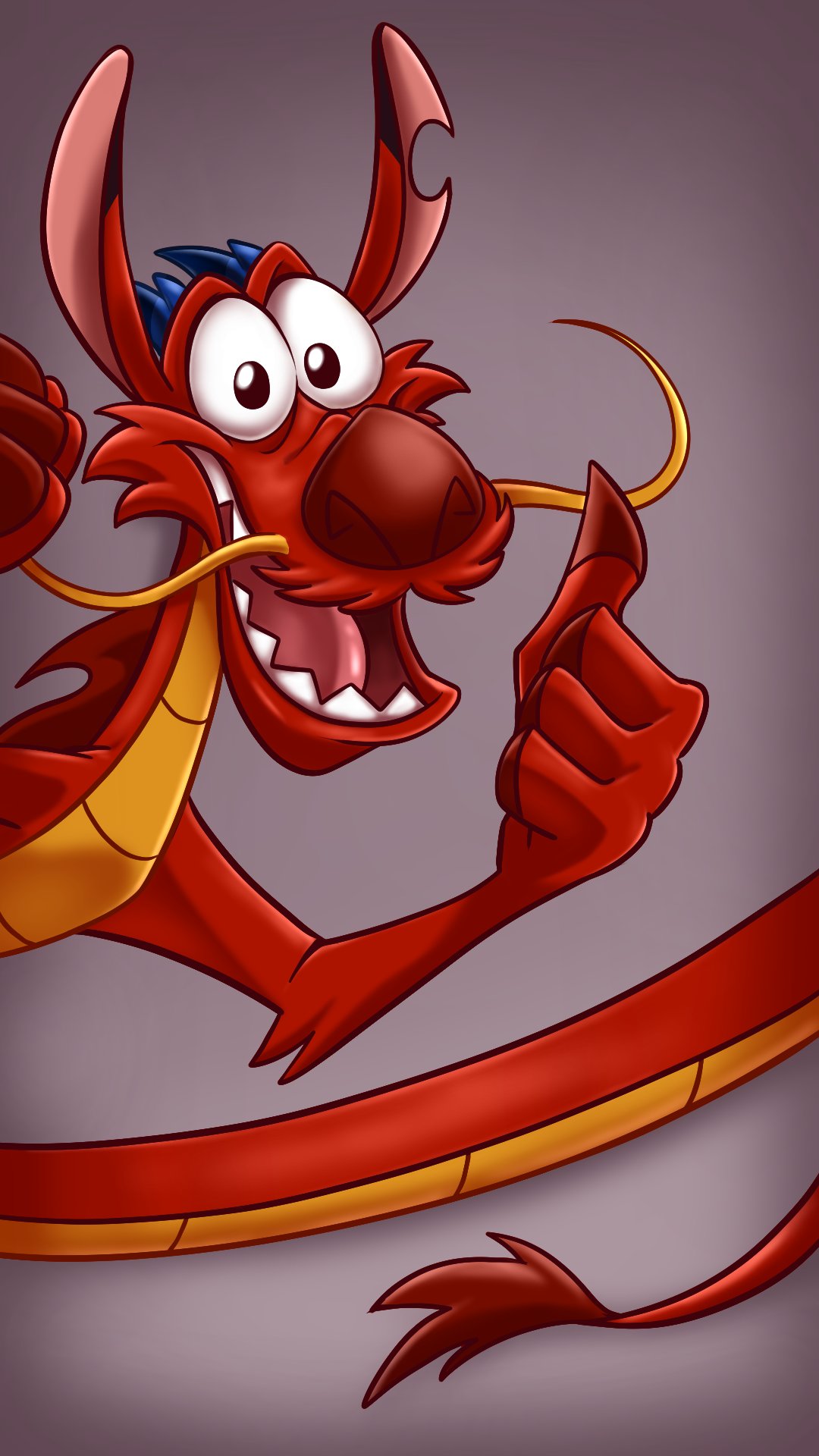 Mulan And Mushu Wallpaper