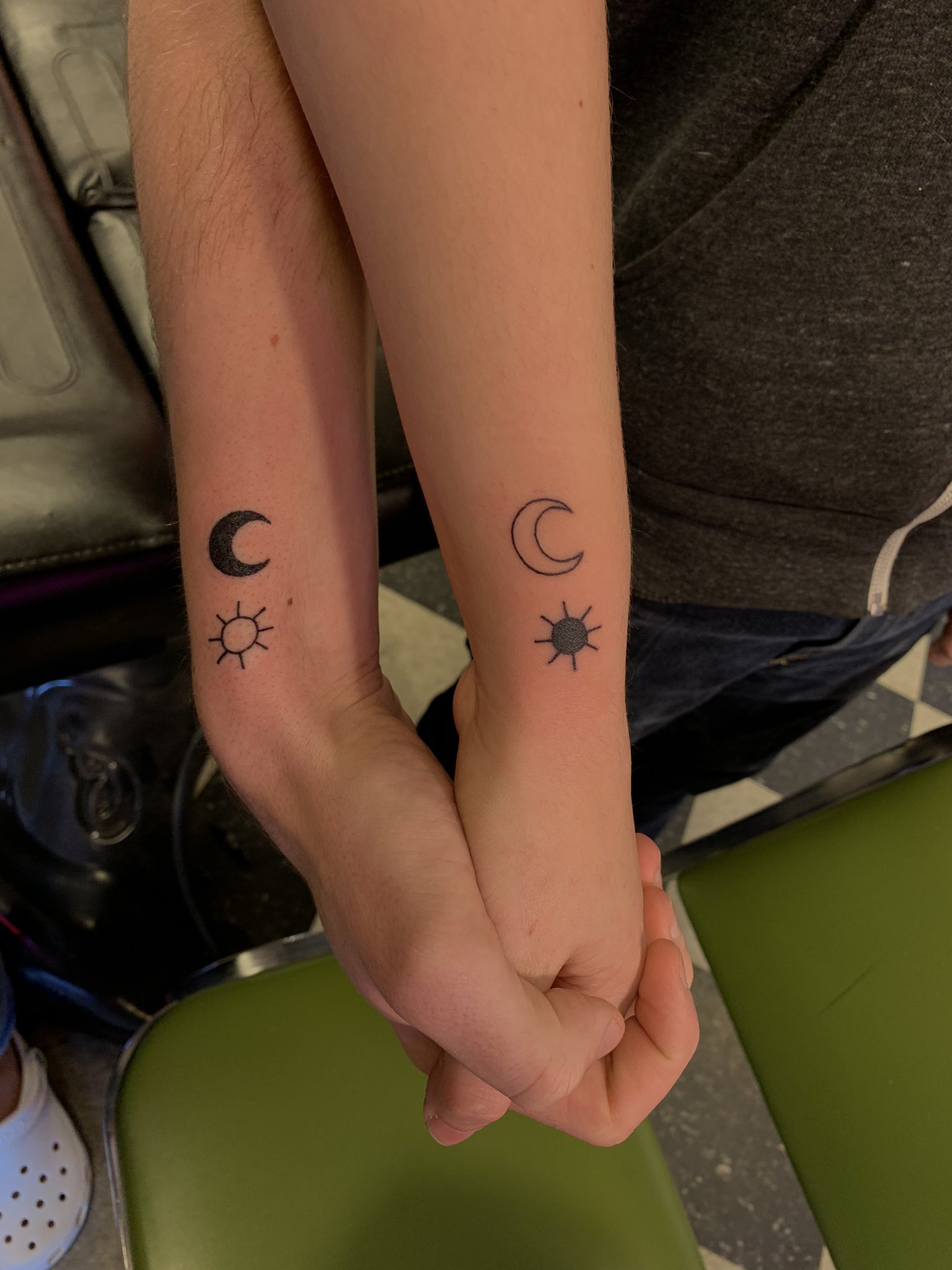 Fiance Matching Tattoos 10 Matching Couple Tattoo Ideas To Declare