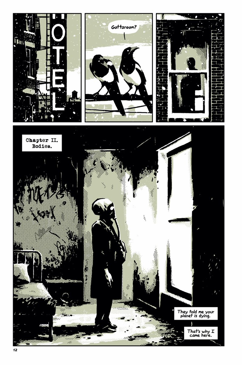 「Do you know which comic I'd REALLY like to see adapted to fi」Juan ...