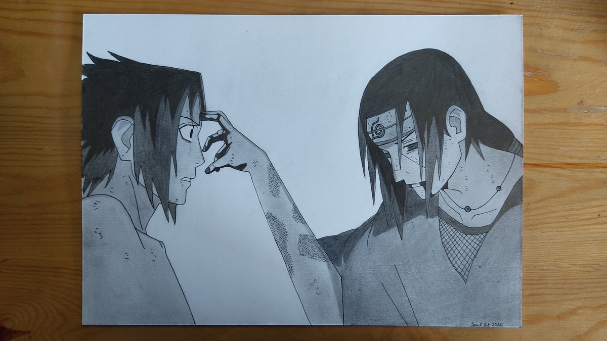 Sasuke And Itachi Drawing