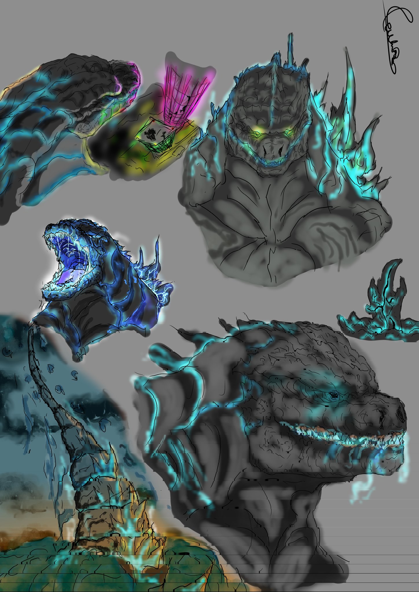 Godzilla Vs Leatherback