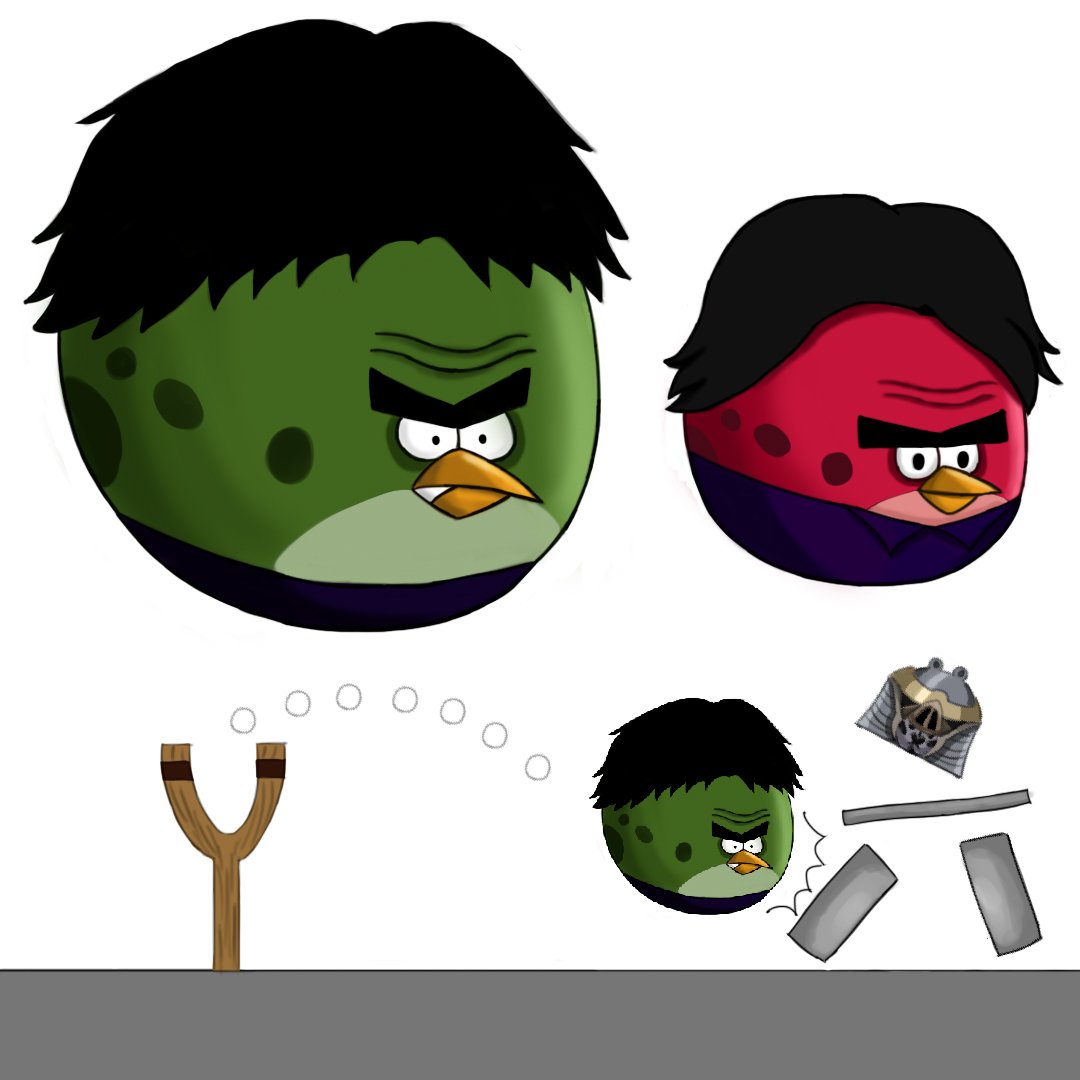 Angry Birds Hulk