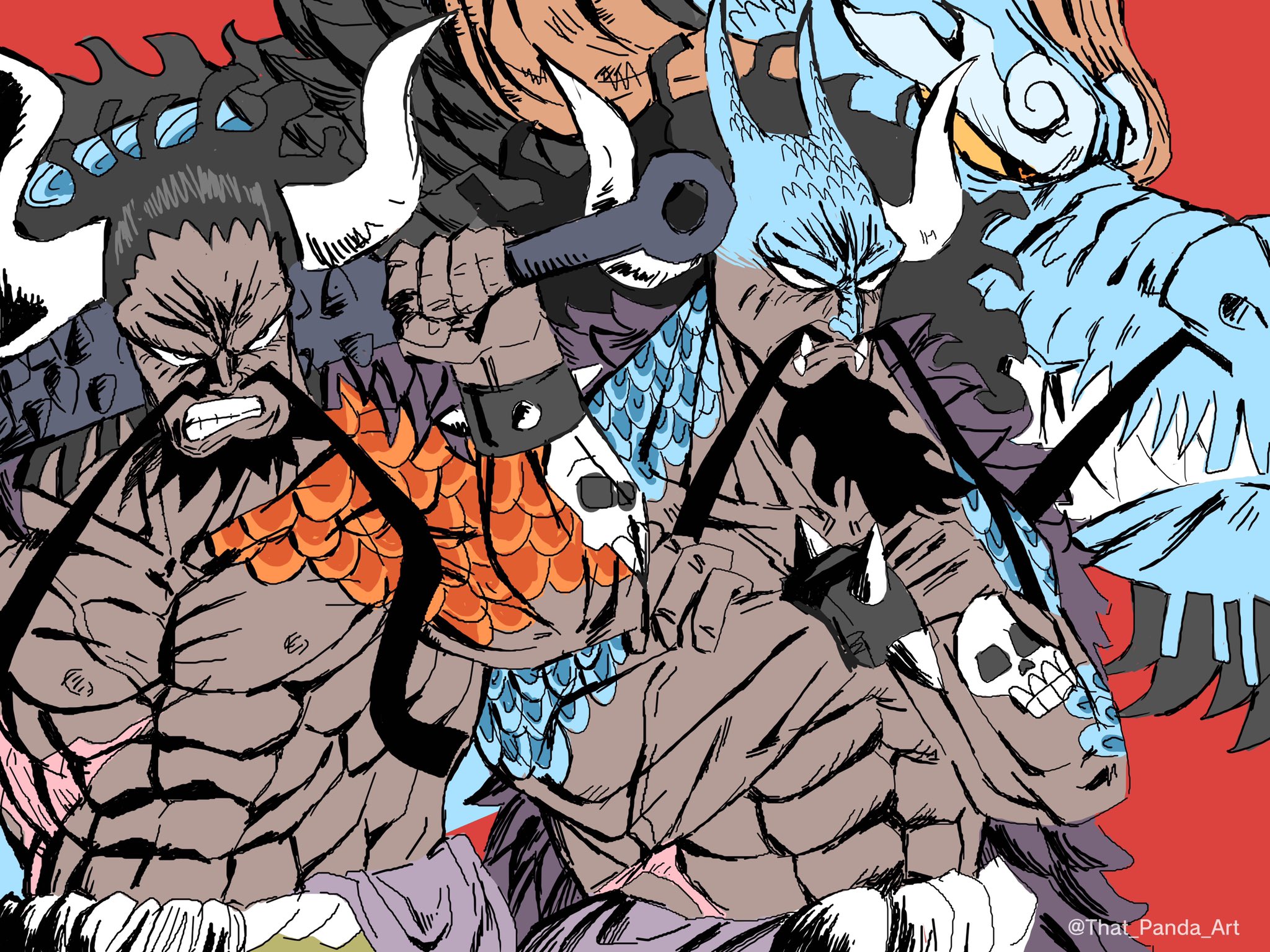 Kaido One Piece Fan Art