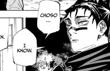 「yuji starting to call choso by his name and accepting him as」JUJUTSU ...