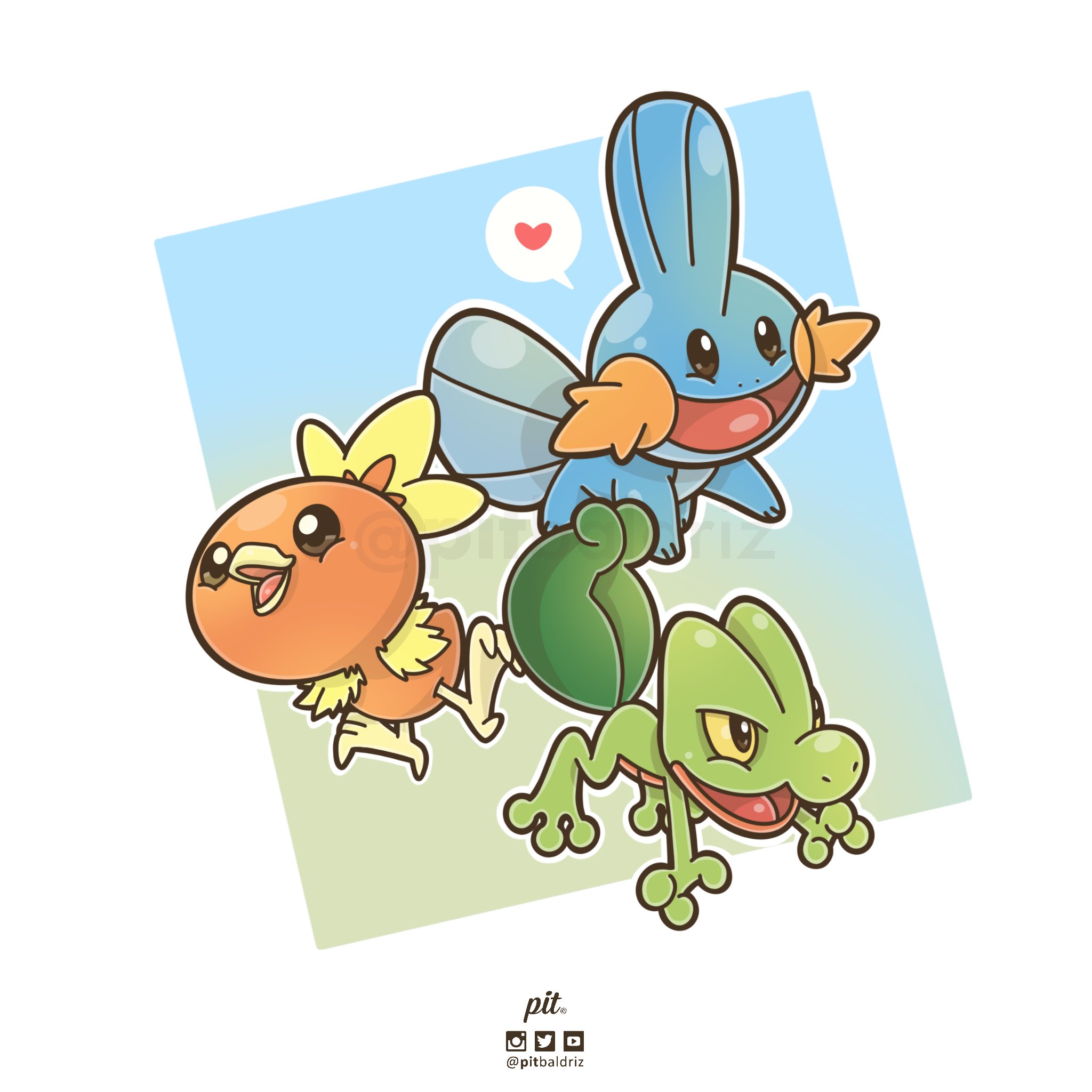 Pokemon Ruby And Sapphire Starters