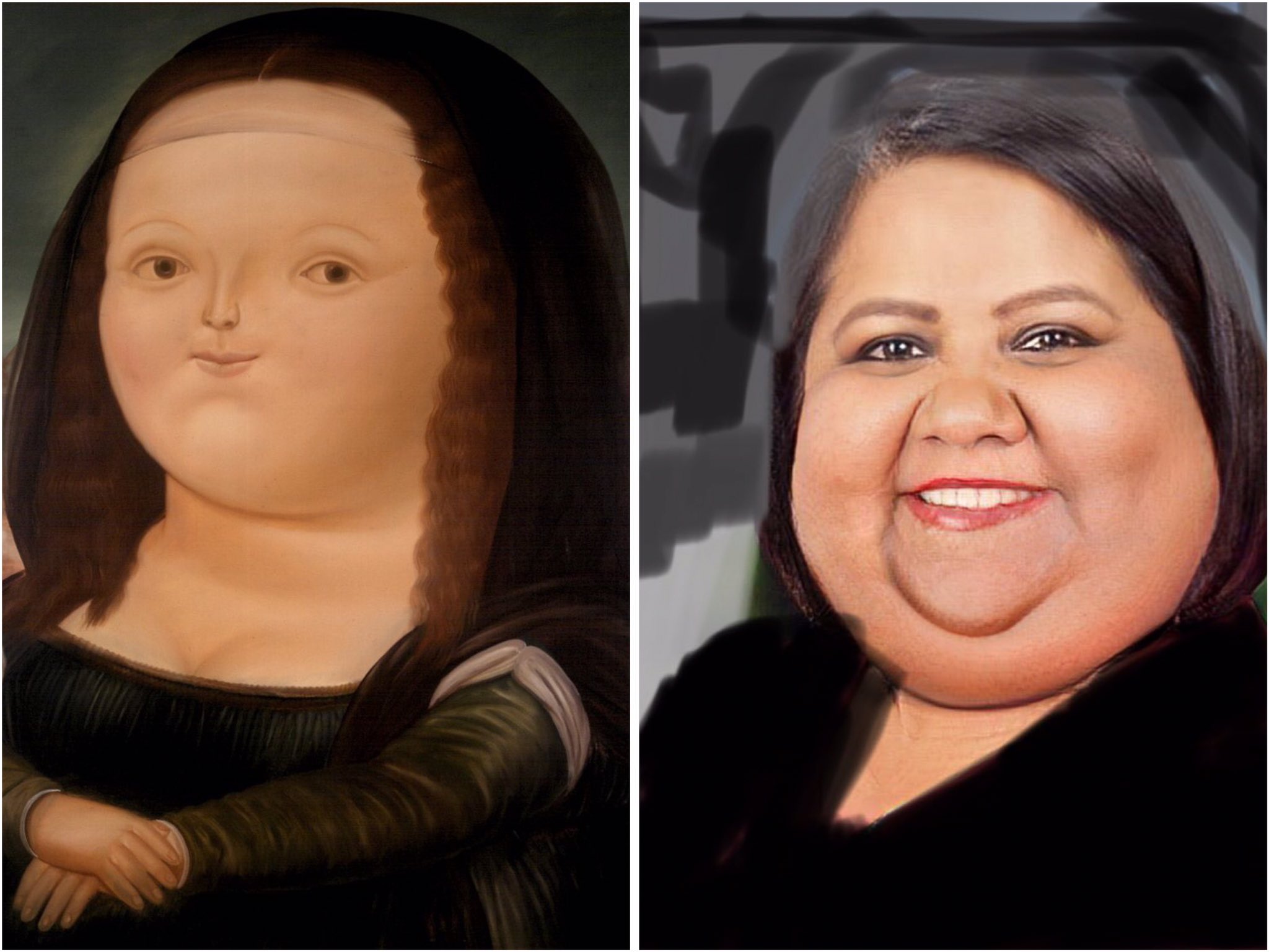 Fernando Botero Mona Lisa