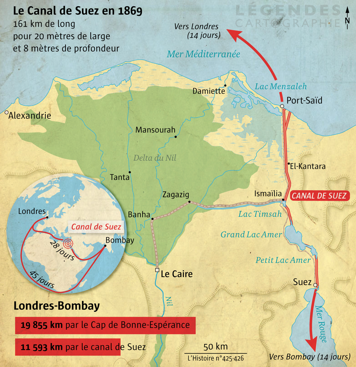 Présentation 72 Imagen Carte Canal De Suez Vn