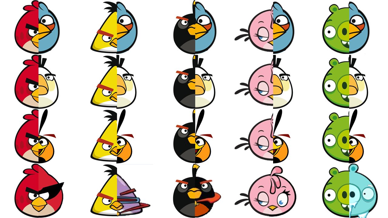 Angry Birds Stella And Chuck