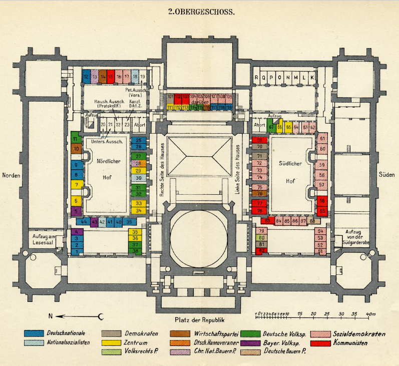 Reichstag Building Plan
