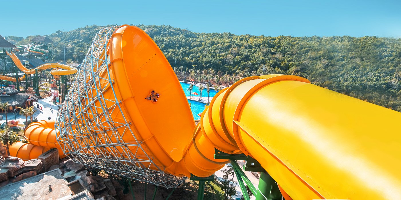 Six Flags Water Park Tornado