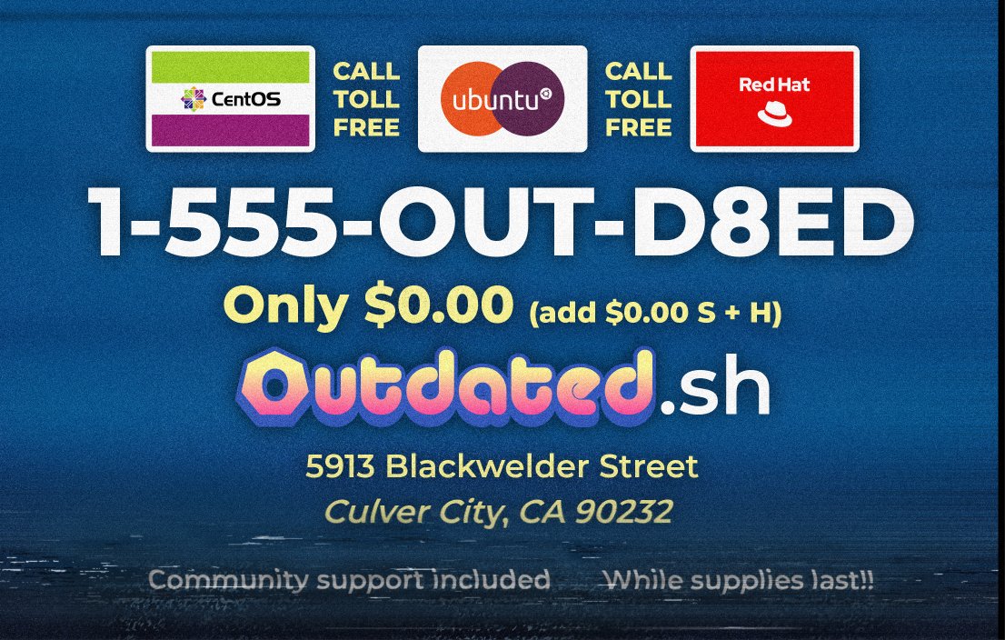 outdated.sh (@OutdatedSh) | Twitter