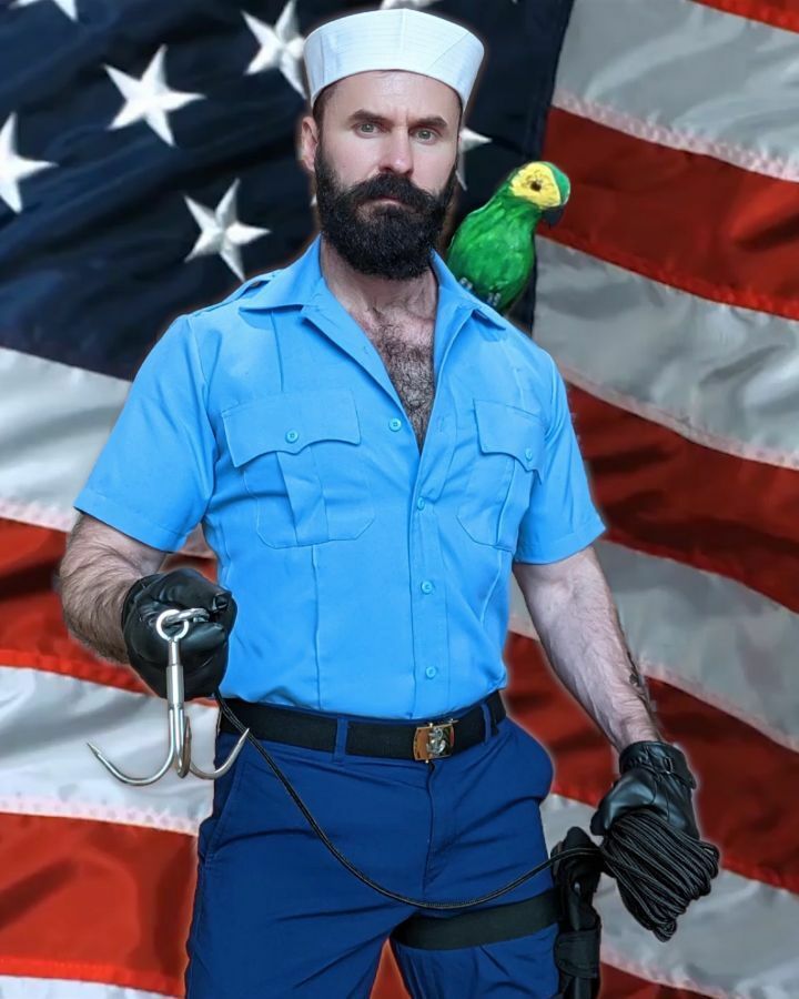 Bearded Gi Joe Halloween Mask