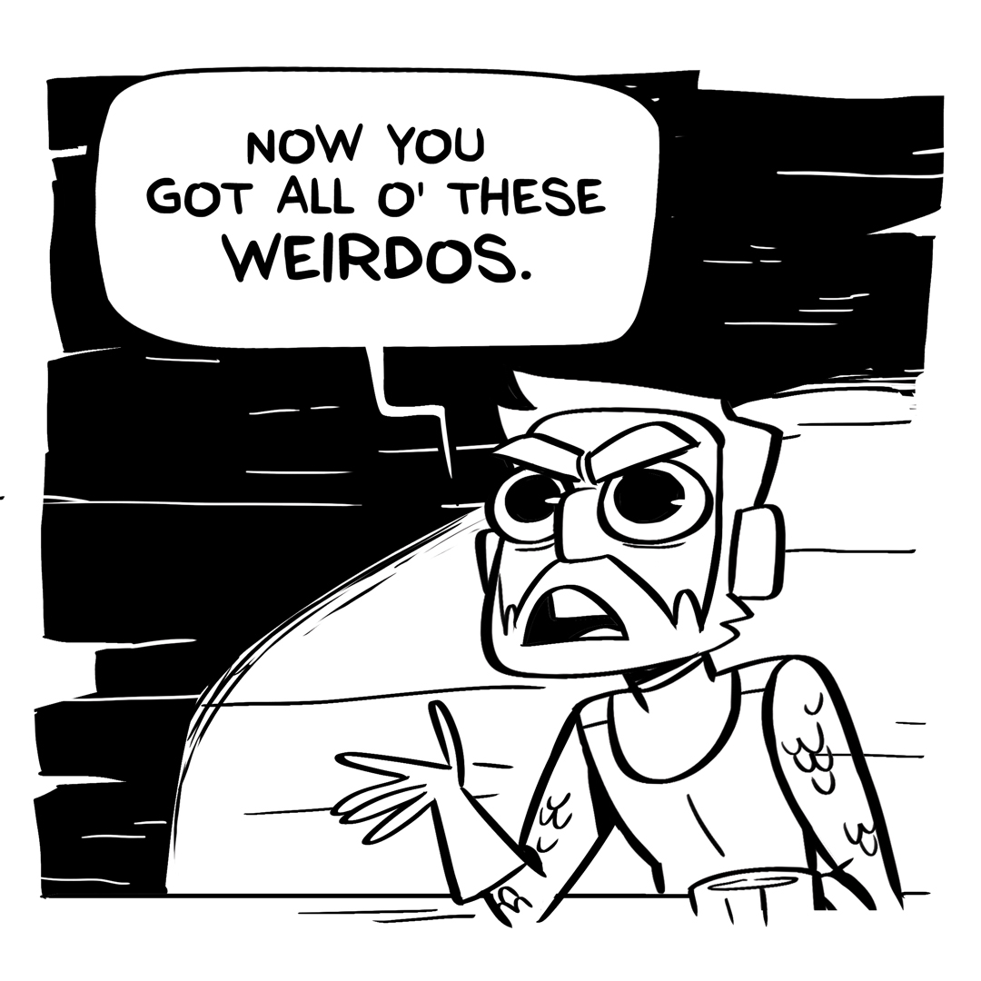 「please enjoy this late night comic preview 」AC Stuart - Get Awoo ...