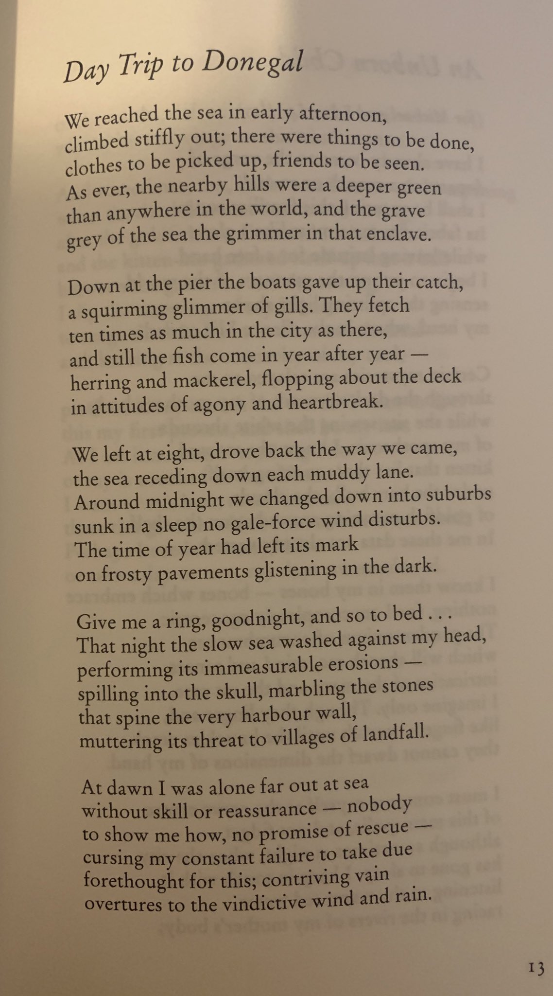 Colin Bancroft on Twitter: "My first Derek Mahon collection arrived ...