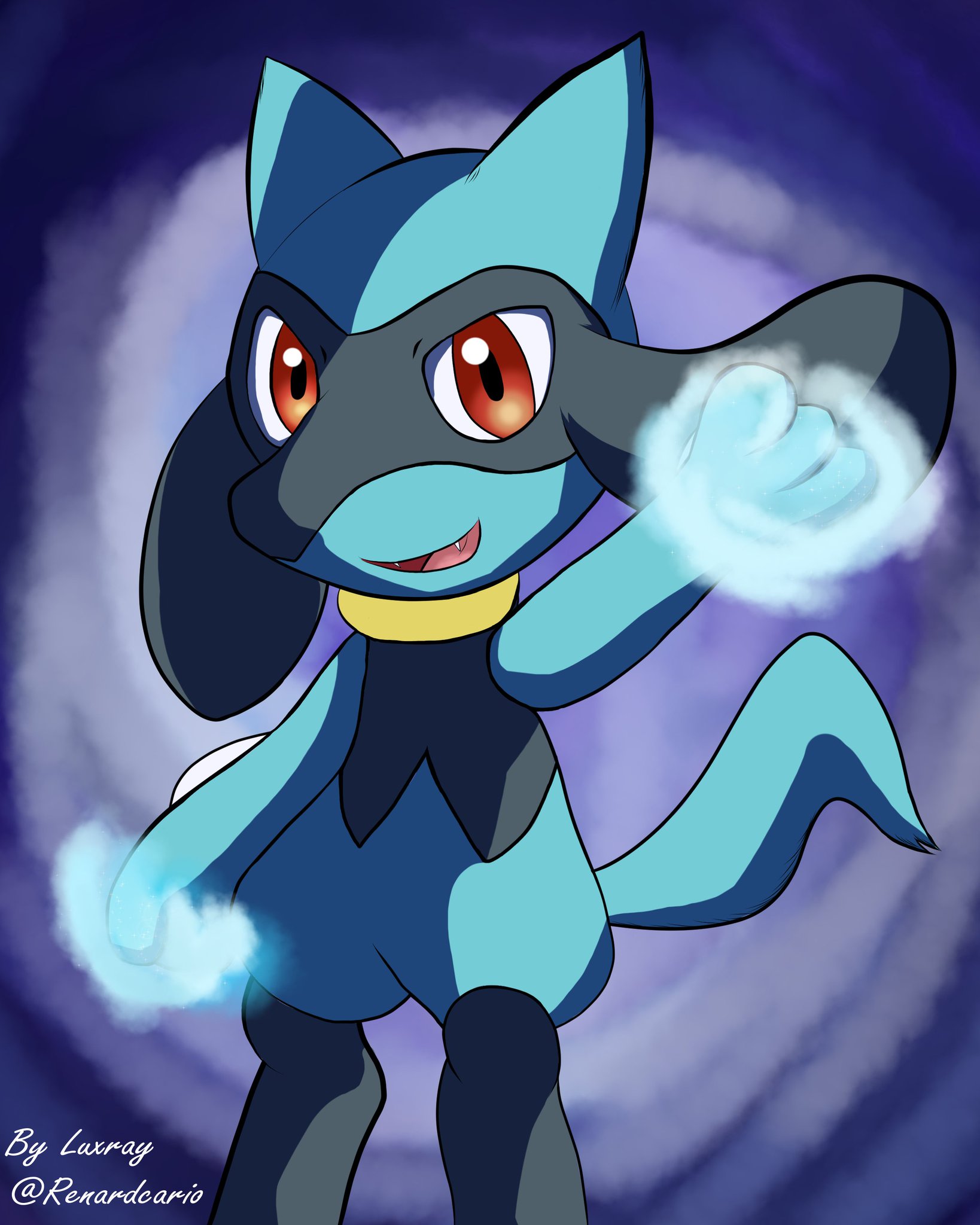 Pokemon Riolu Cute Riolu Dancing Across The Pokemon Mystery Dungeon