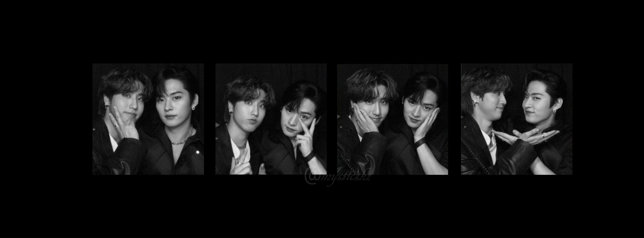 Black And White Magcon Headers