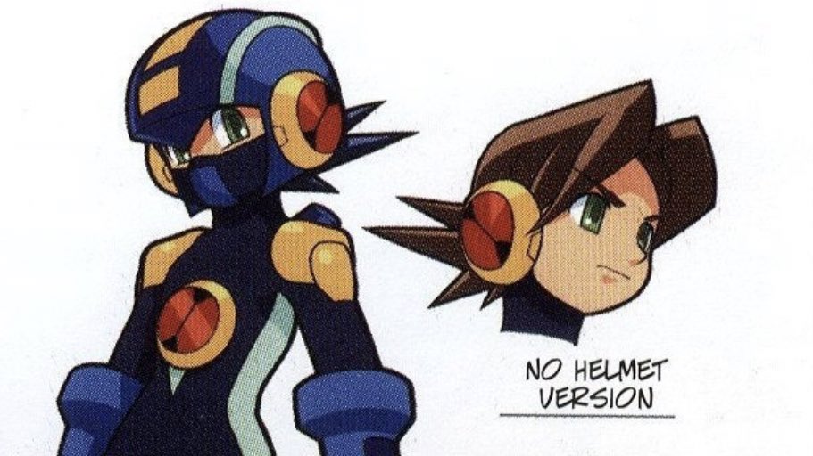 Zero Megaman X No Helmet