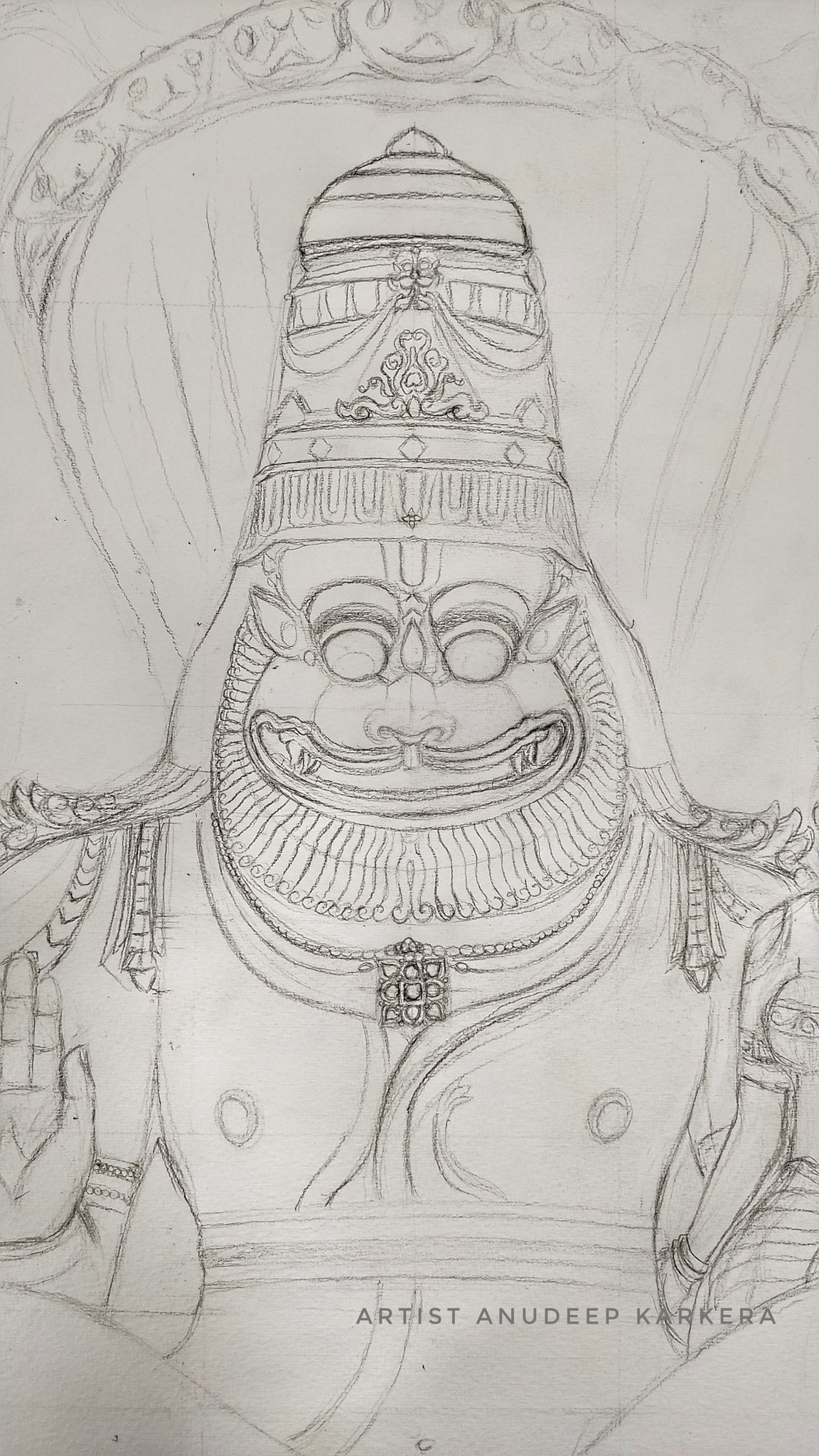 Narasimha Drawing