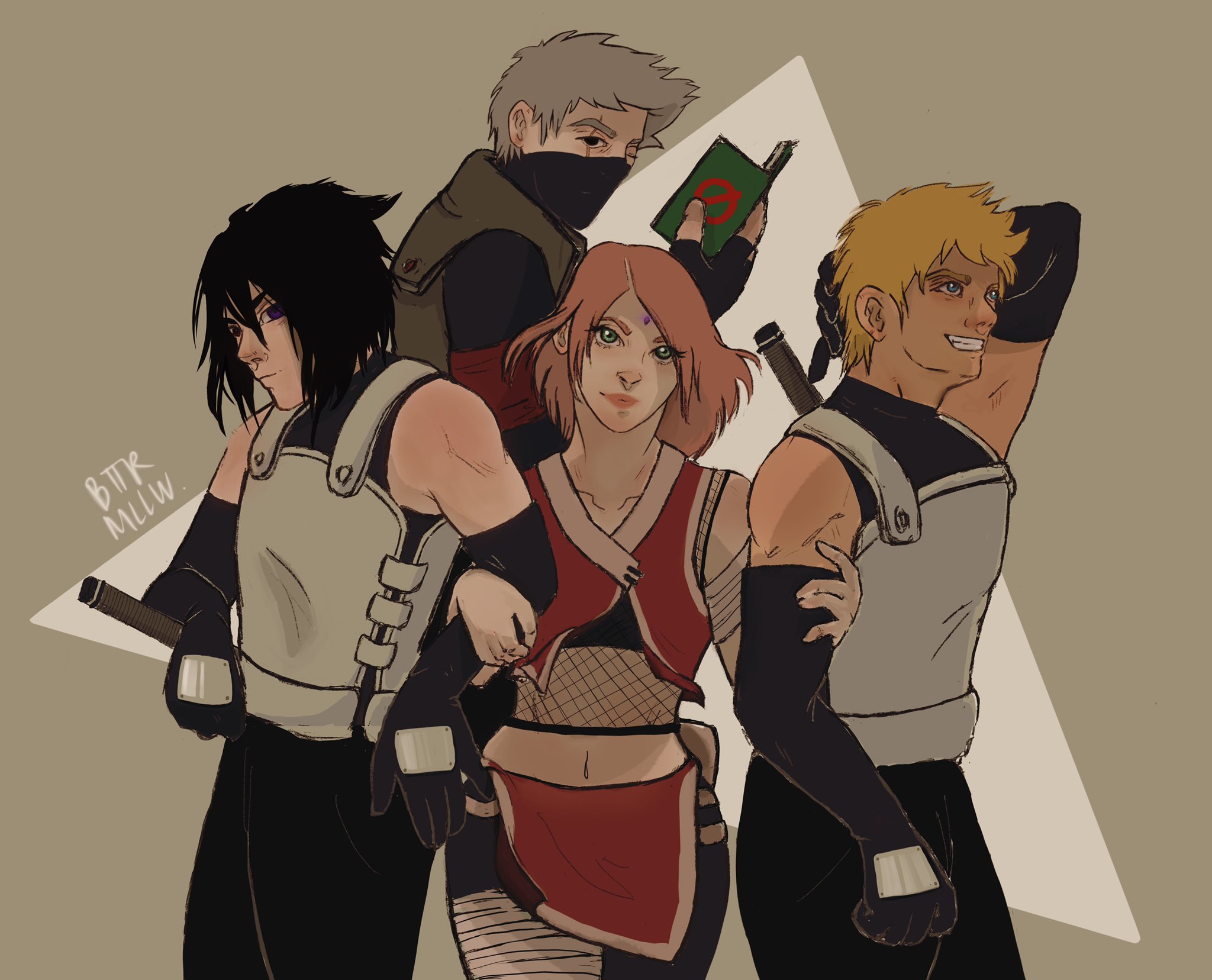 Naruto Anbu Team 7