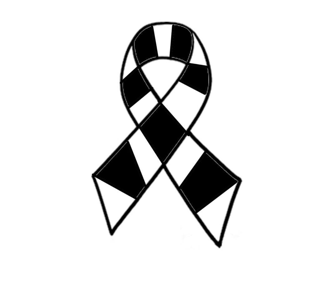 White Awareness Ribbon No Background