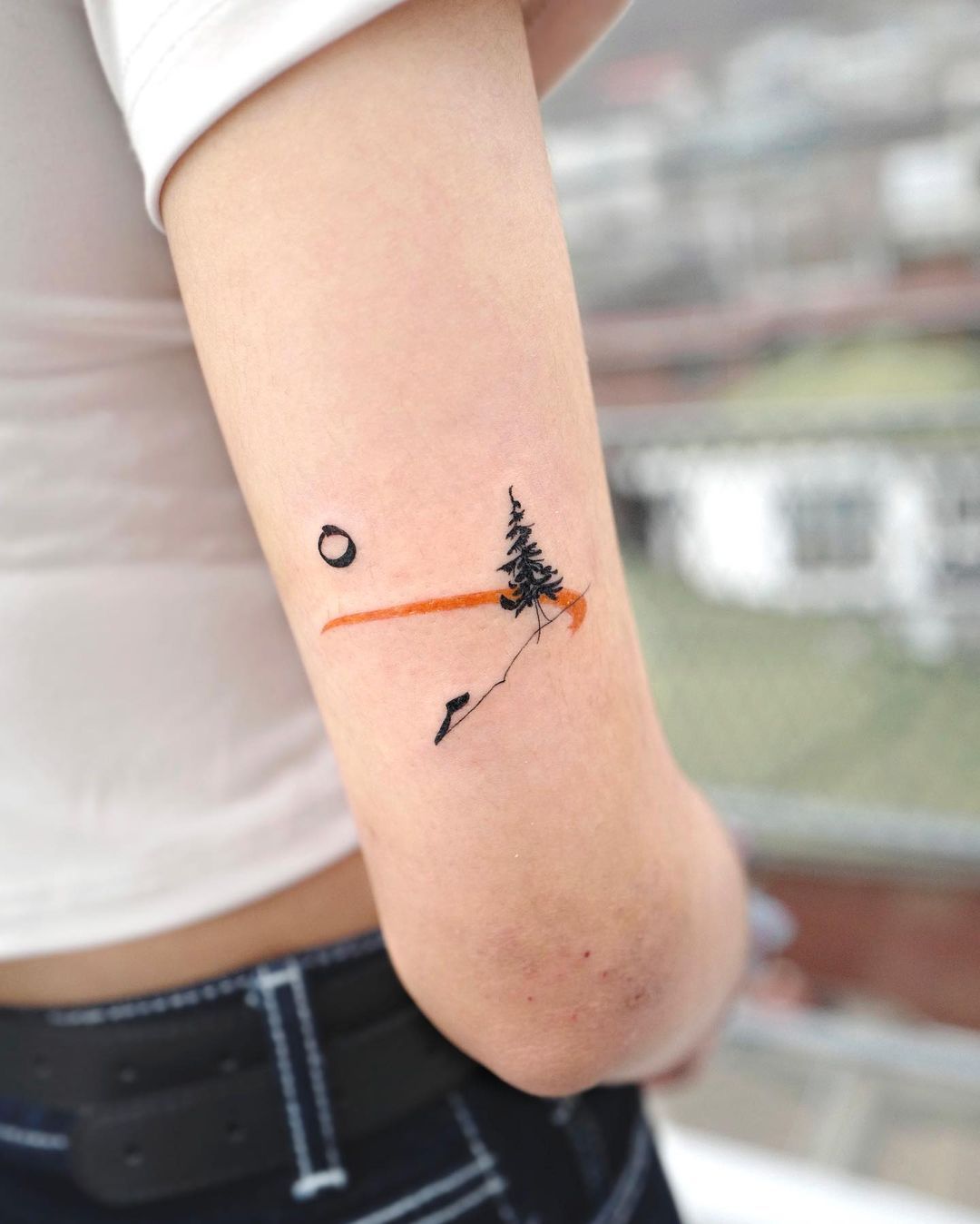 Supernova Star Tattoo