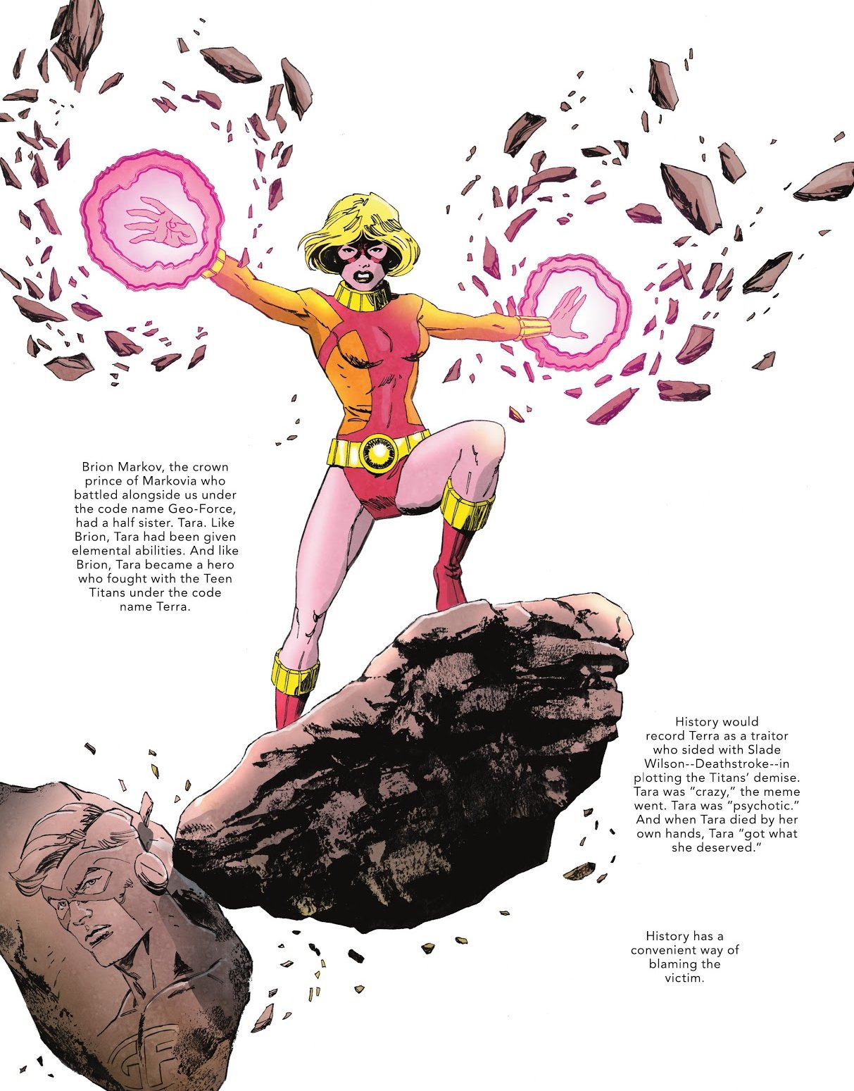 Terra And Slade Relationship