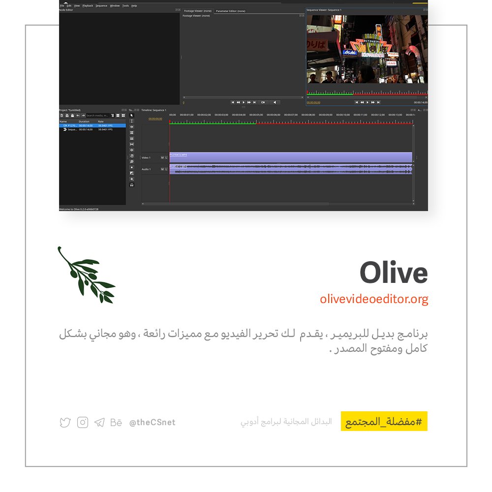 #مفضلة_المجتمع من إعداد @S3Dcc في هذا الأسبوع جمعنا لكم أهم البرامج التي تعتبر " شبه " بديله ...