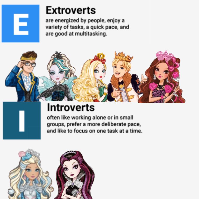 「i did some ever after high characters mb」|briarの漫画