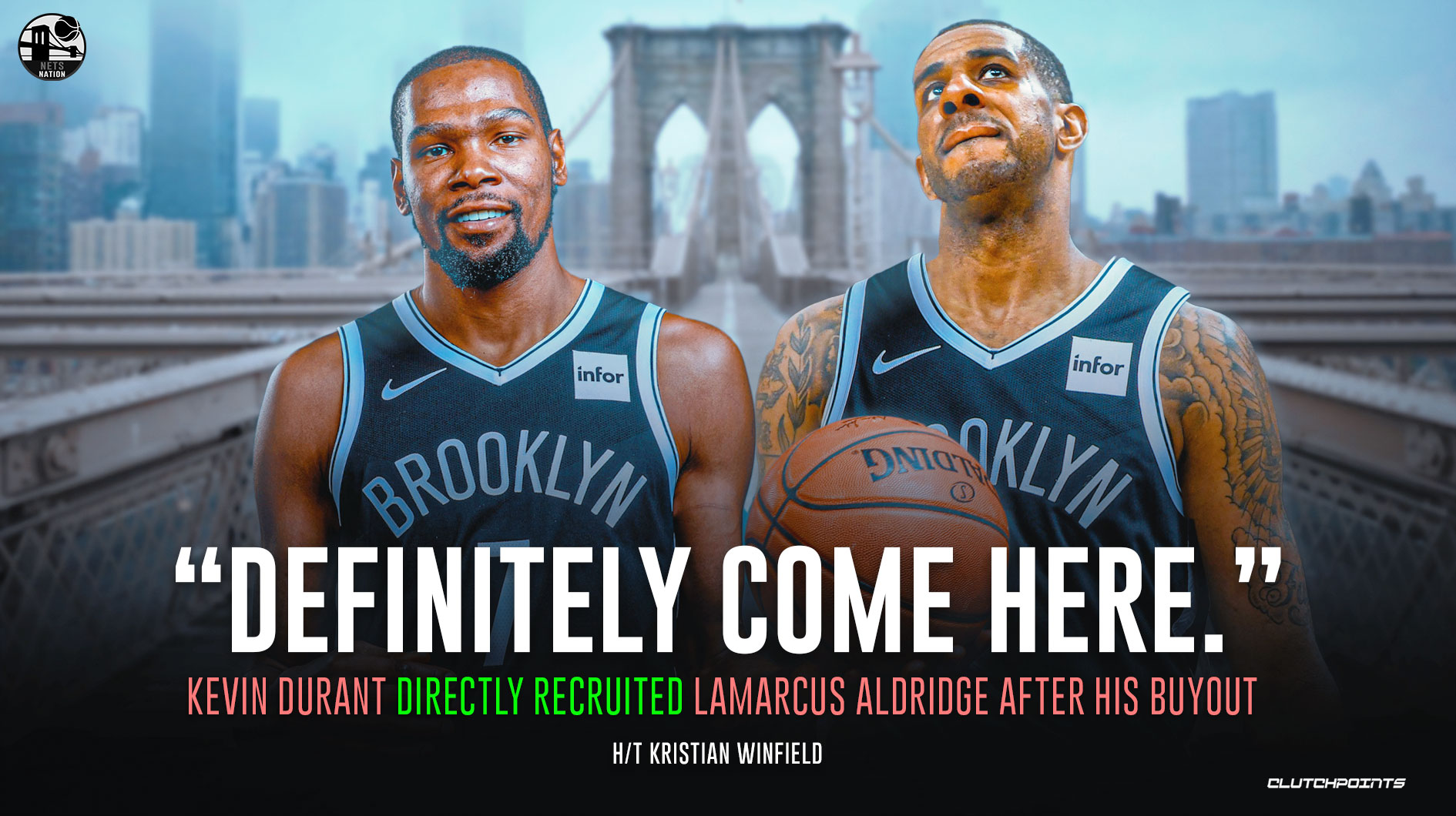 Lamarcus Aldridge Kevin Durant