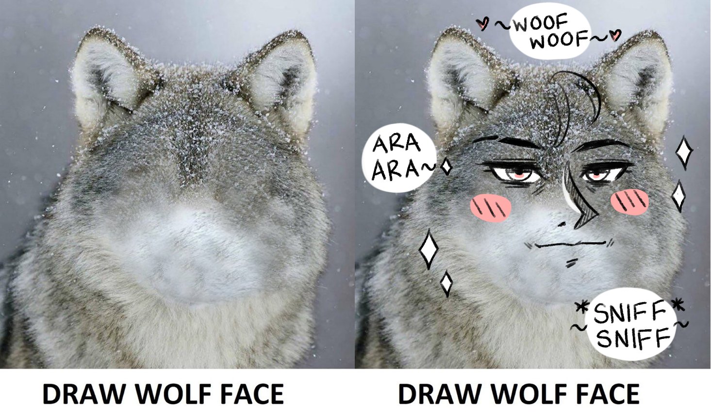 Wolf Face Memes FISHY BUSINESS — Mosaur: Boy I Love Drawing Wolf
