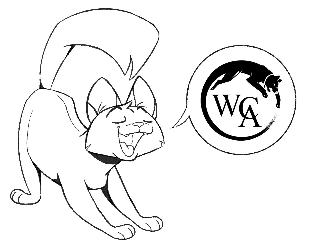Warrior Cat Scourge Coloring Pages