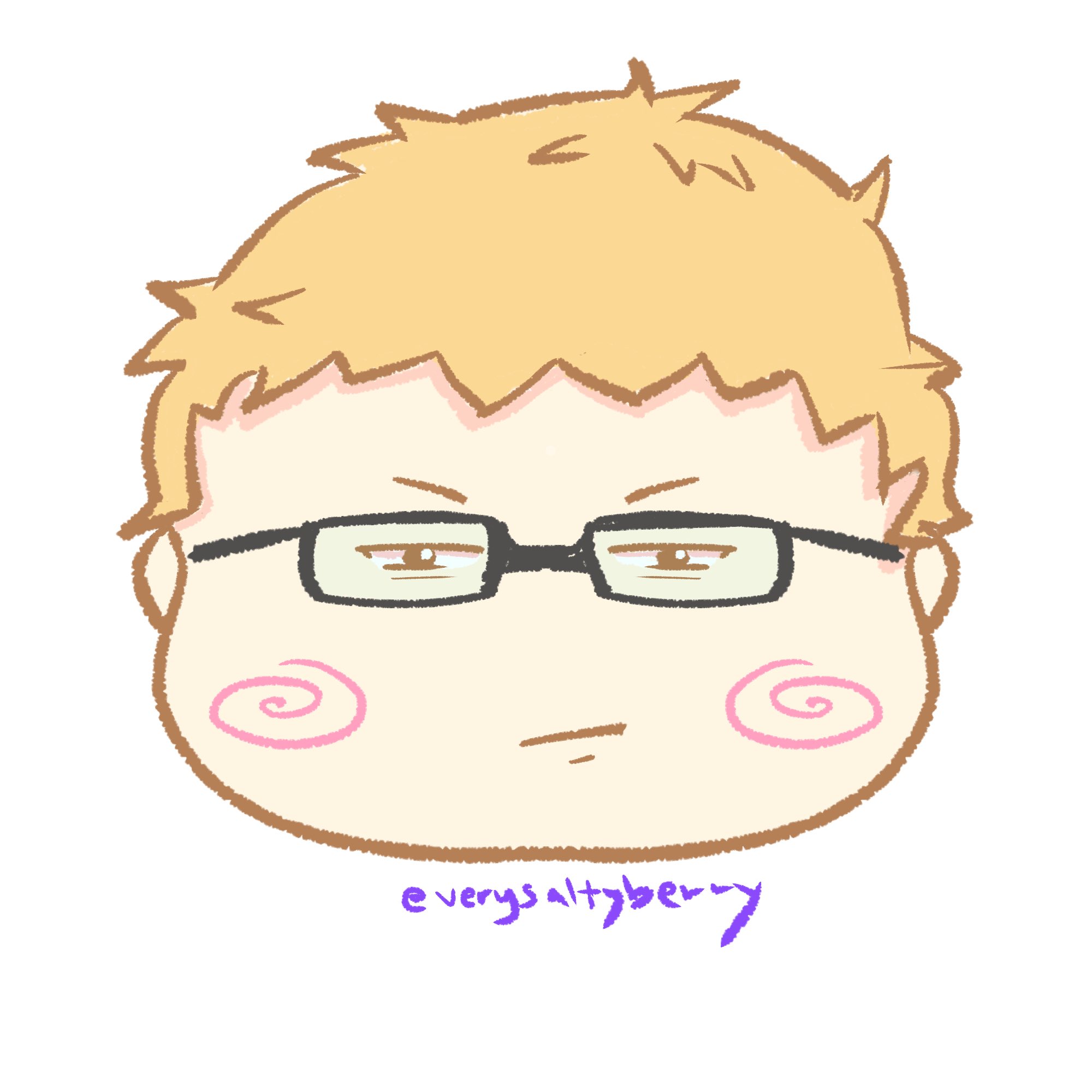 Haikyuu Tsukishima Chibi