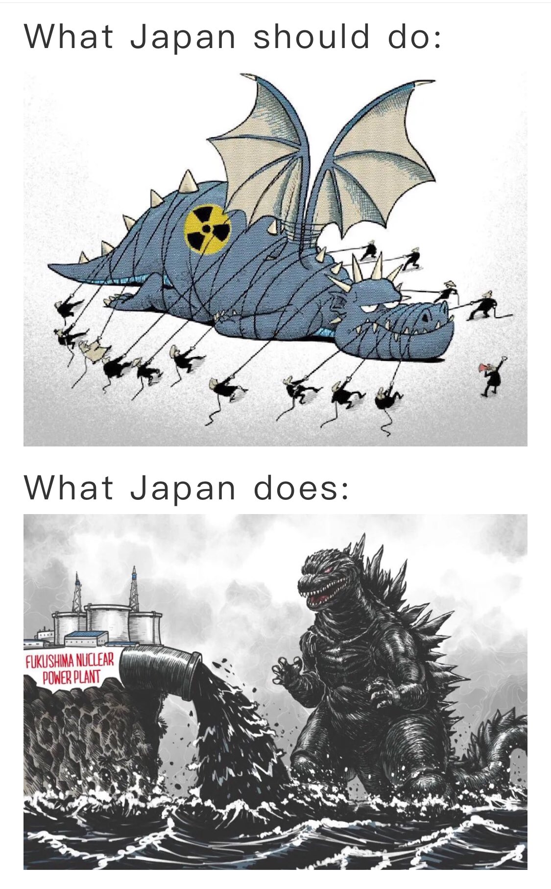 Nope Meme Godzilla
