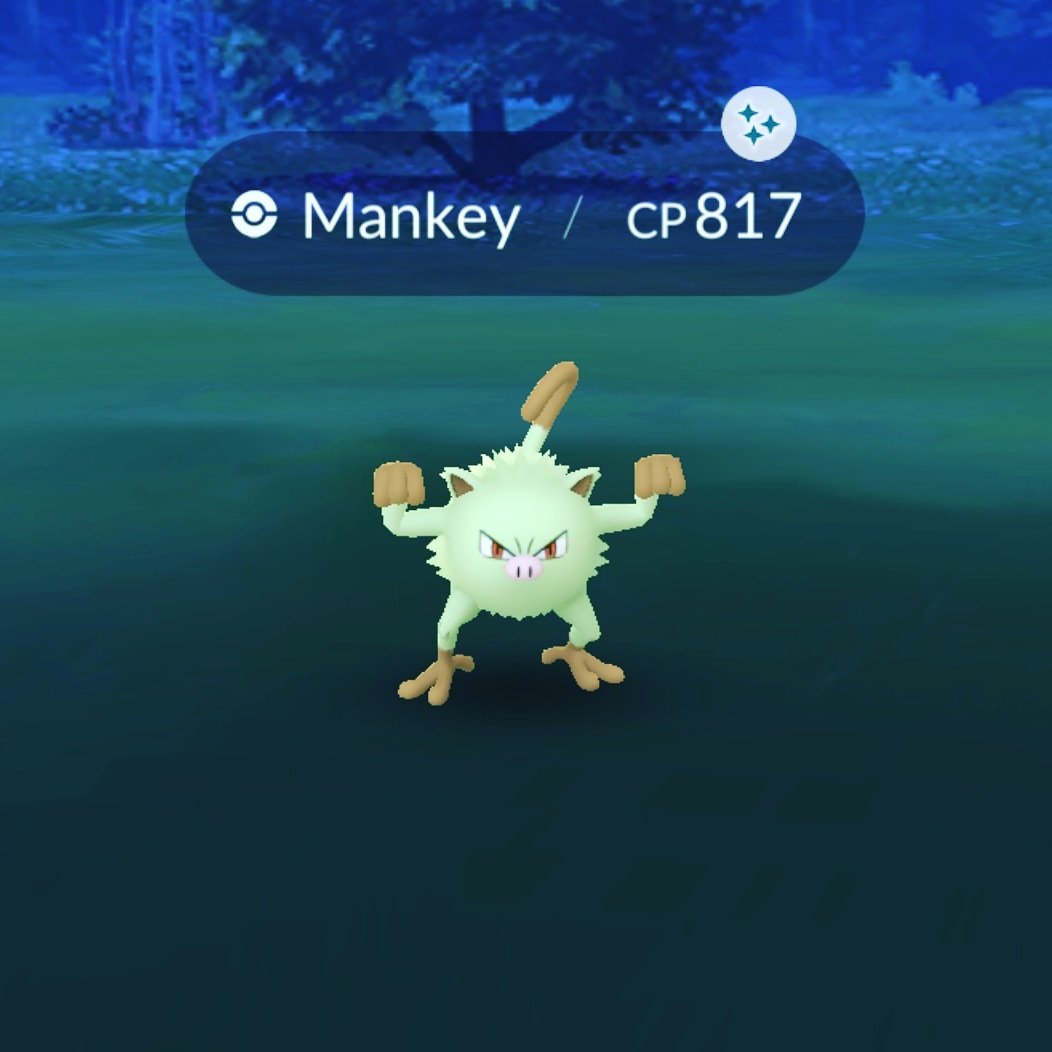 Shiny Mankey