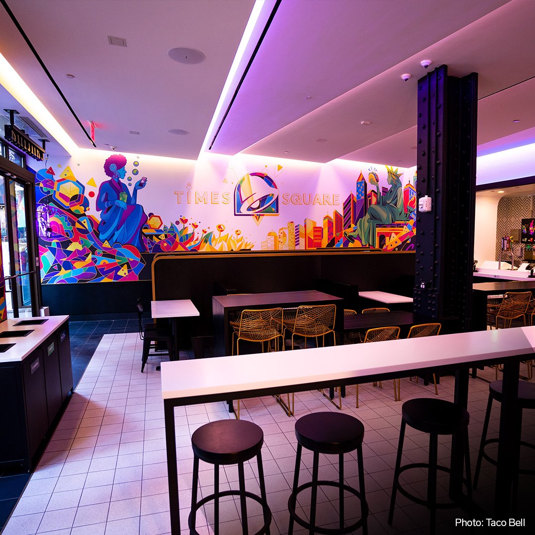 Taco Bell Interior Design