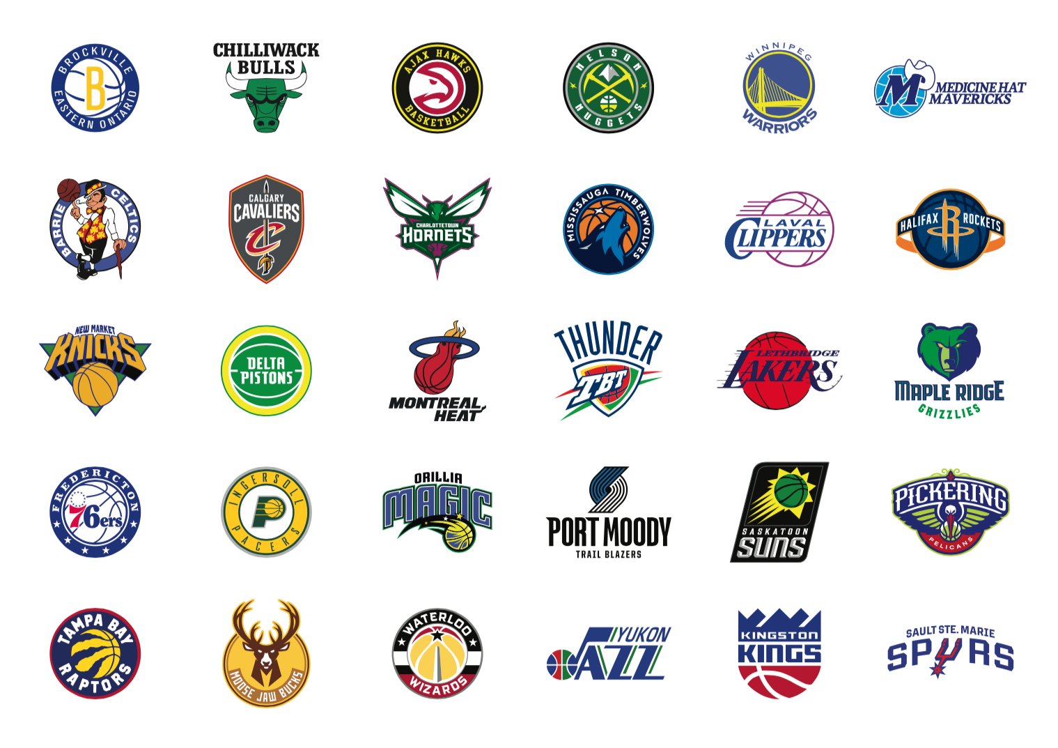 Nba Team Logos And Names