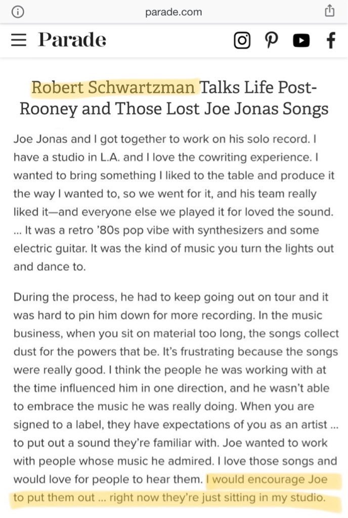 Robert Schwartzman And Joe Jonas