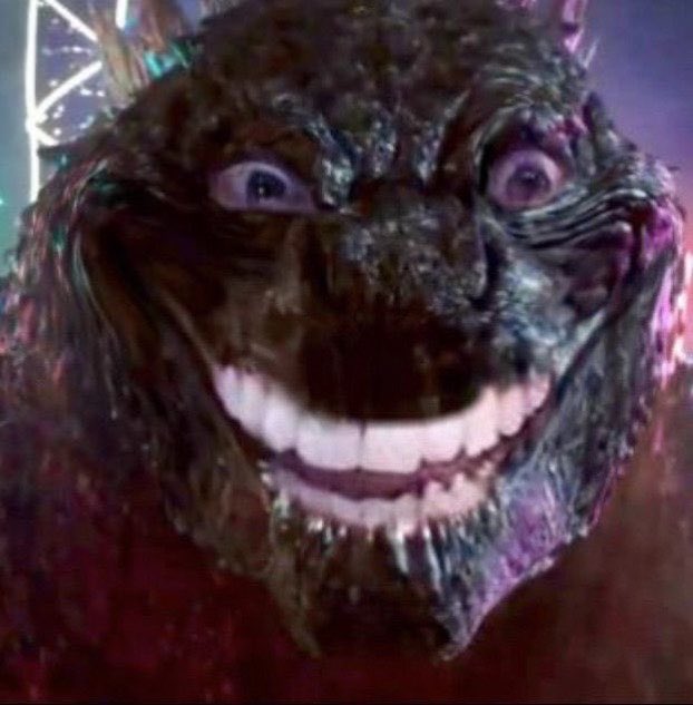 Godzilla Funny Face