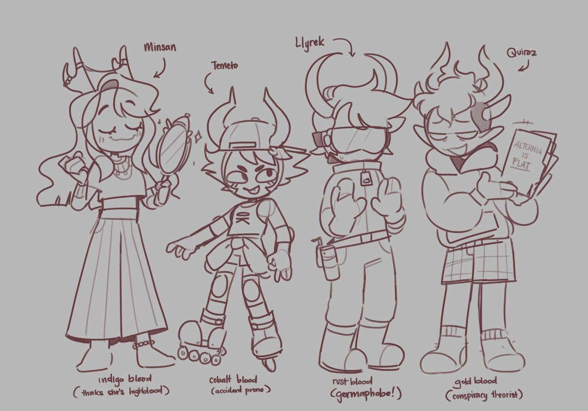 Homestuck Trolls Coloring Pages