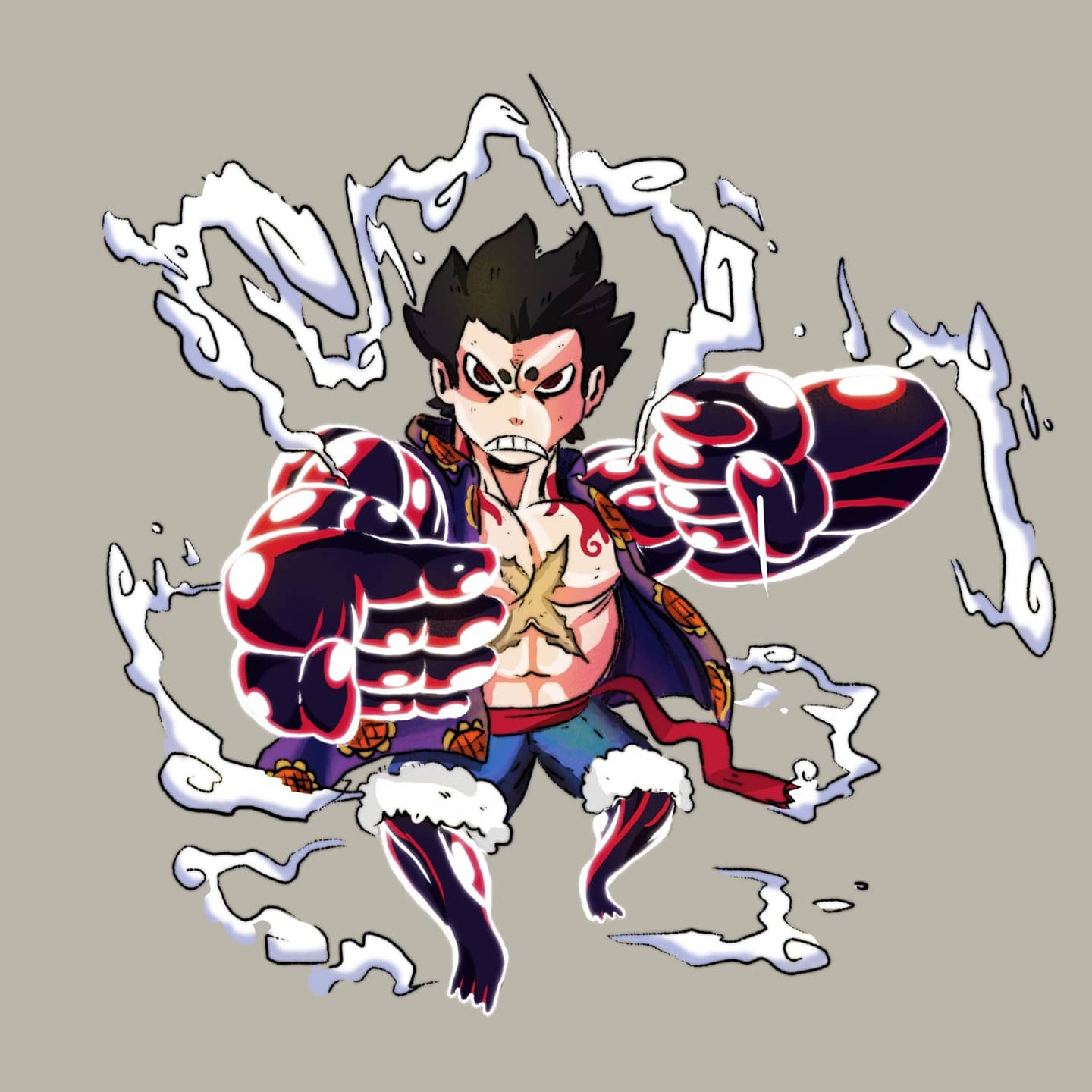 One Piece Luffy Gear 6