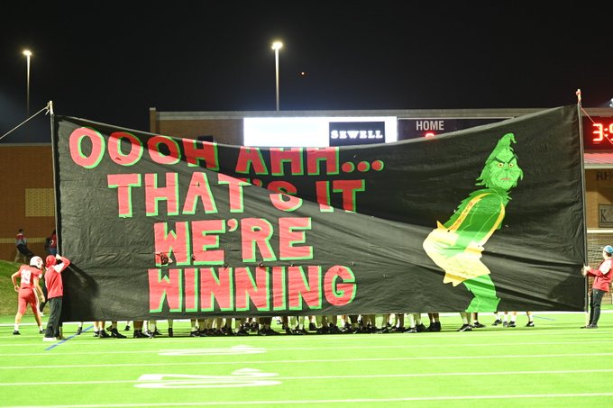 Run Through Signs Add Excitement To Your Football Team's Charge Onto
